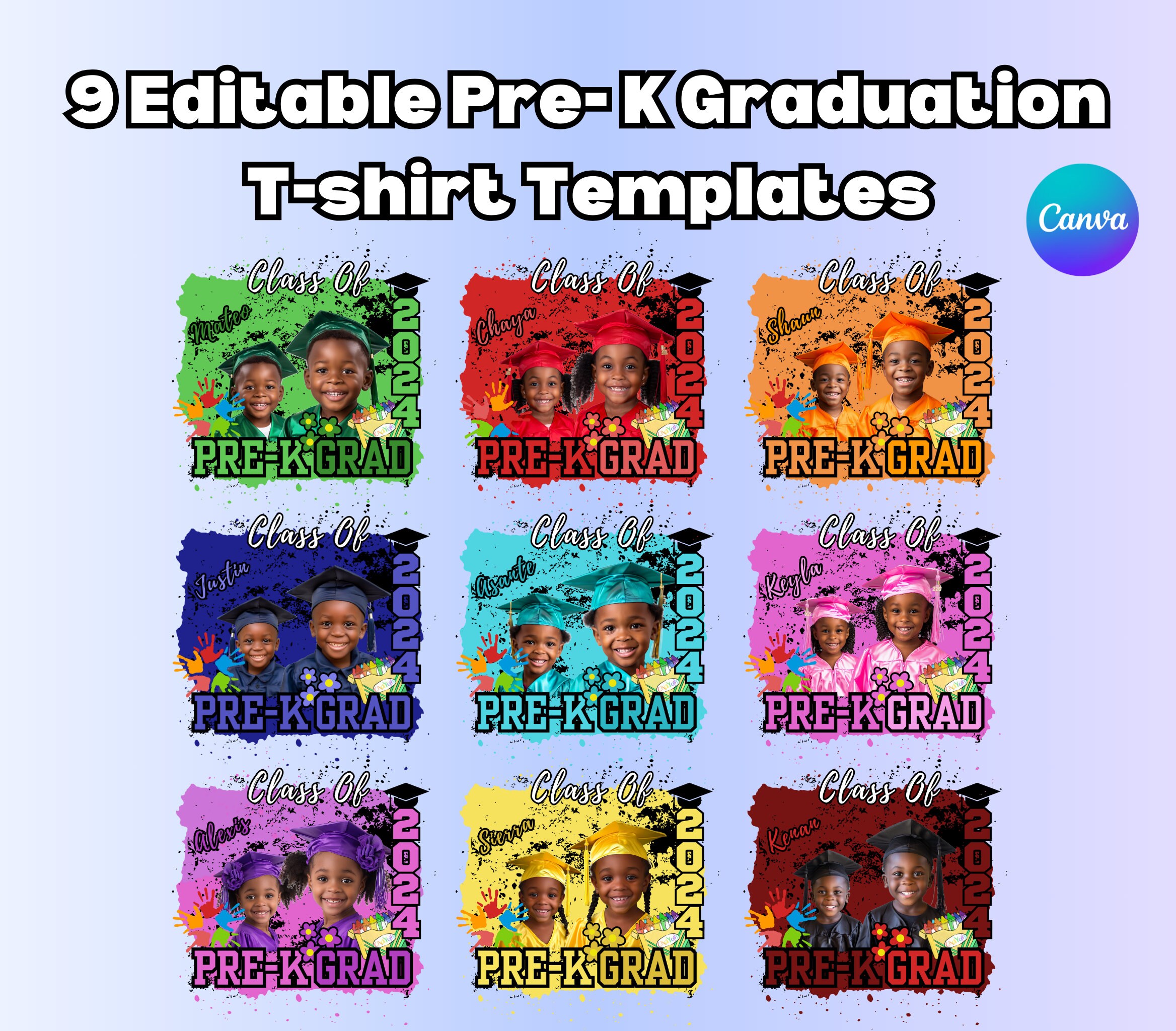 Pre-k Graduation Shirt Template for Sublimation 2024 Pre-k Graduation ...