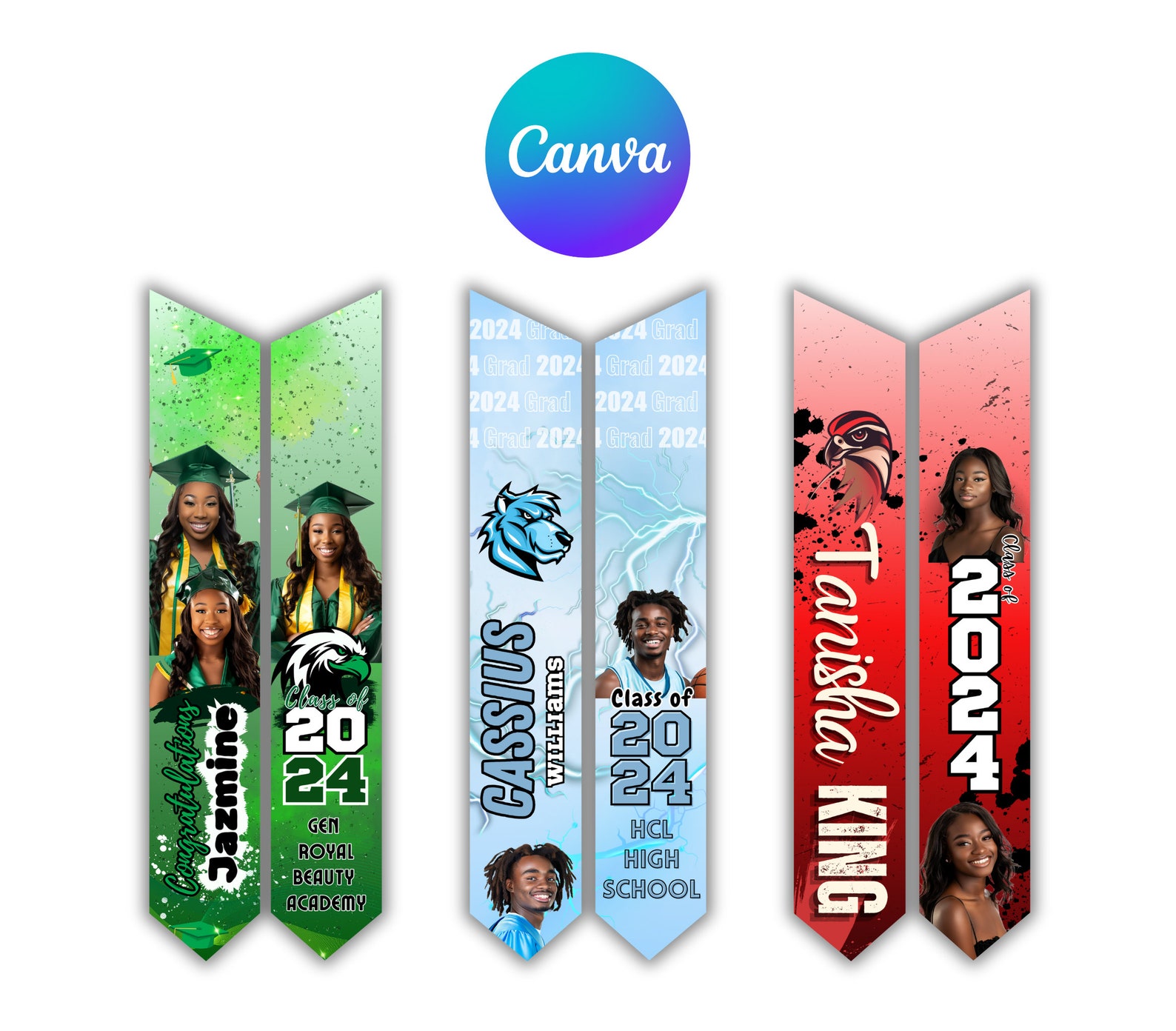Graduation Stole Template Design Bundle for Graduation Stole ...