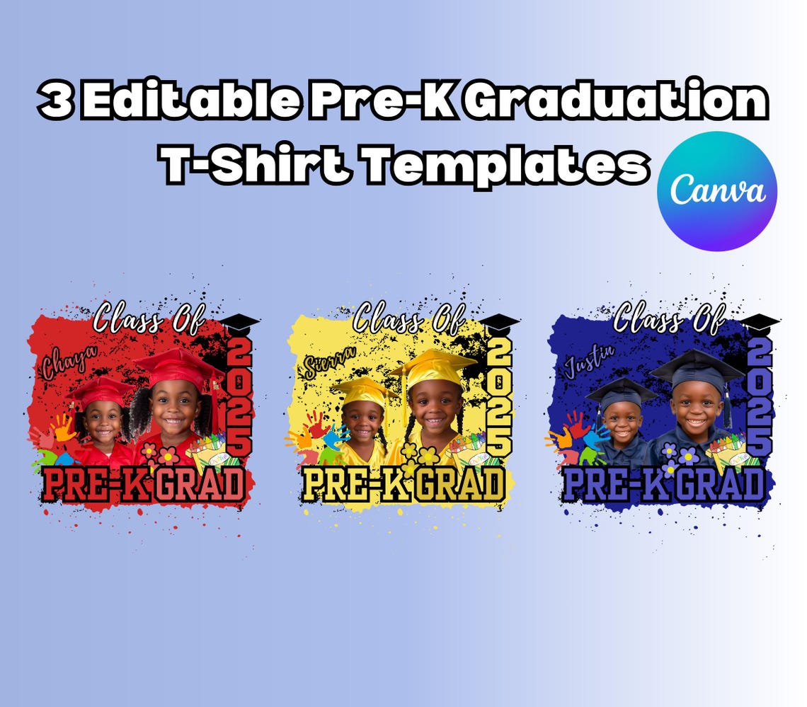 Pre-k Graduation Shirt Template for Sublimation 2025 Pre-k Graduation ...