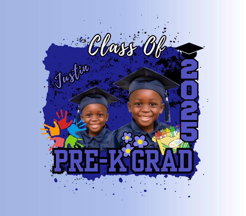 Pre-k Graduation Shirt Template for Sublimation 2025 Pre-k Graduation ...