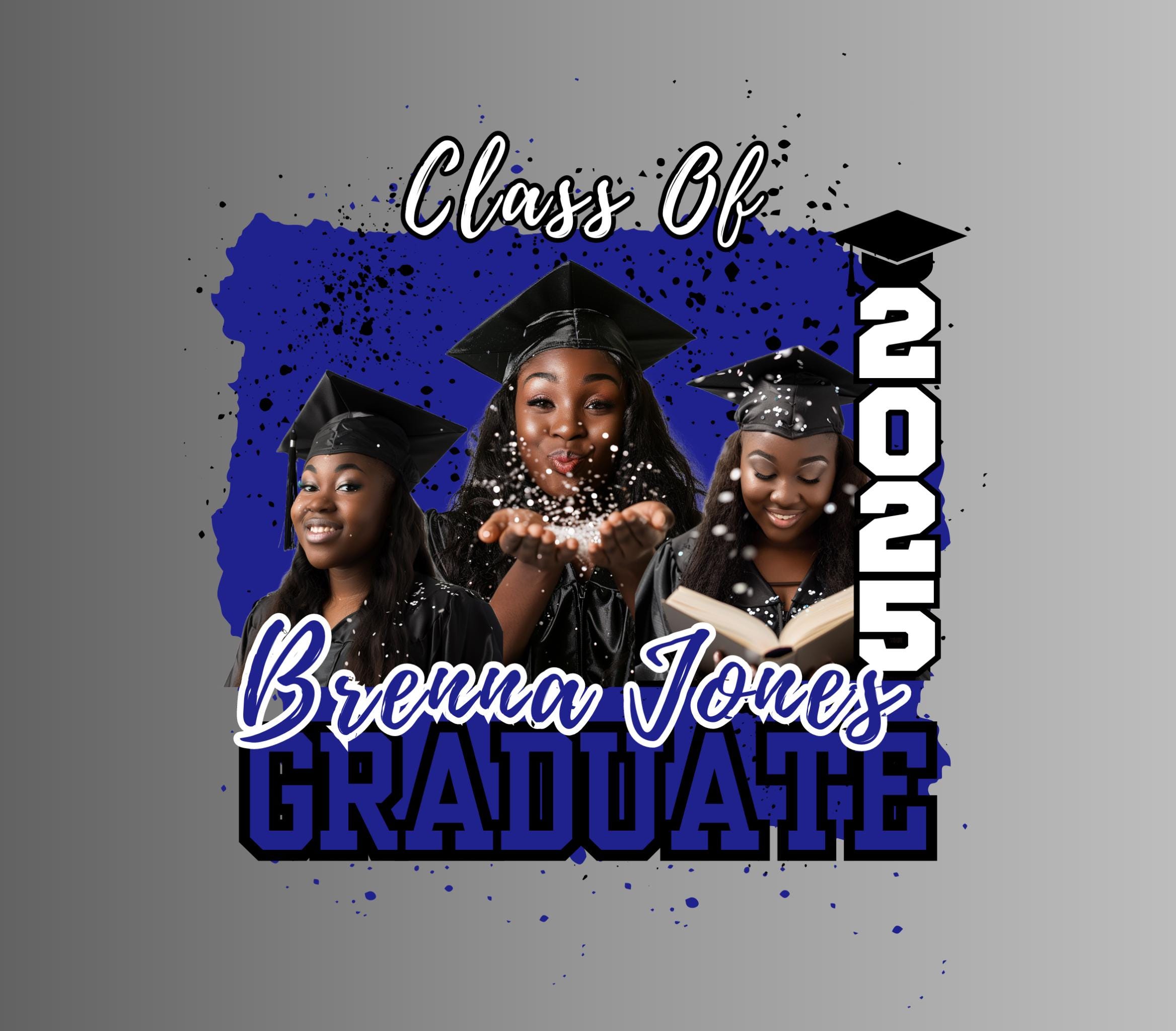 Custom Shirt Design PNG for Shirts Sublimation 2025 Graduation Template ...