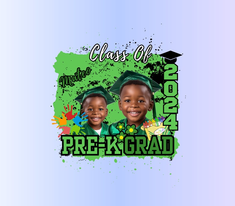 Pre-k Graduation Shirt Template for Sublimation 2024 Pre-k Graduation ...