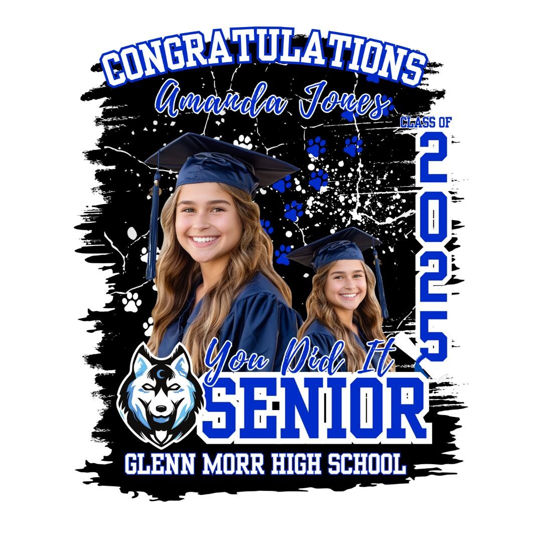 Canva Custom Shirt Design PNG for Shirts Sublimation 2026 Graduation ...
