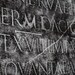 Full Size Replica of Trajan Column Inscription - Replica of Rubbing ...