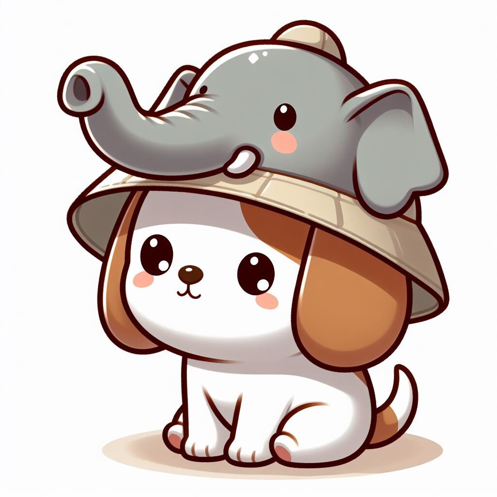 Cute Dog Clipart - Etsy