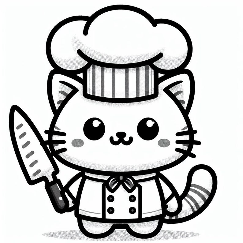 Cat Profession, Cat Job Clipart, Cat Job Bundle, Cat Occupation Clipart ...