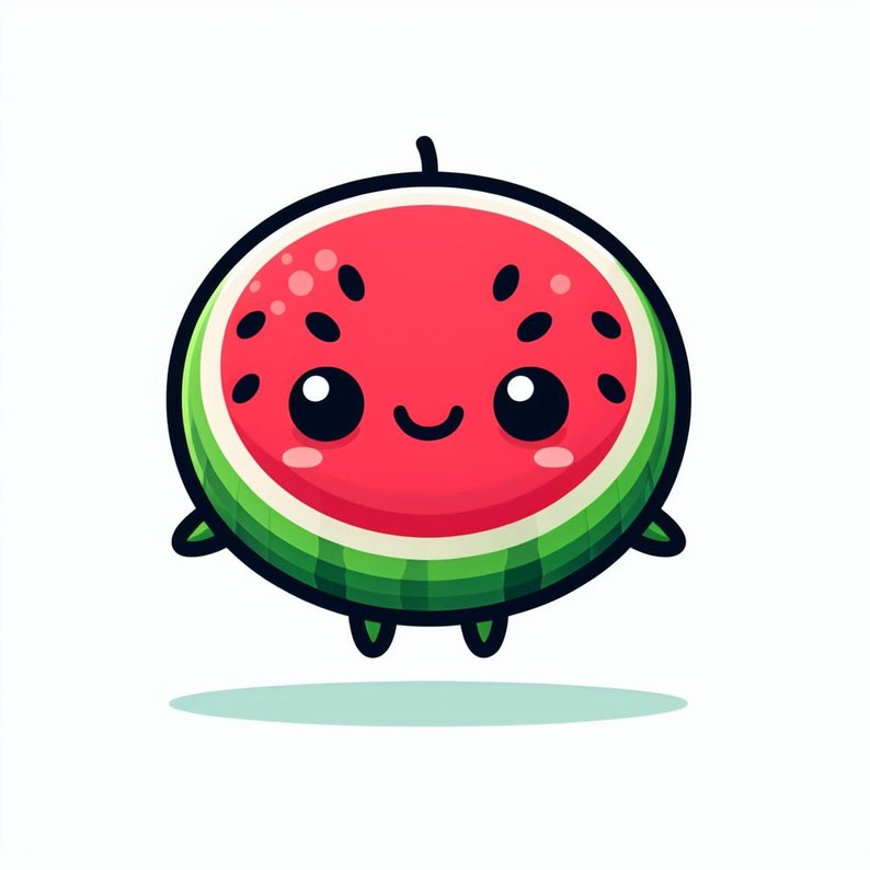 Cute Vegetables and Fruits, Veggies Clipart, Cute Cartoon Vegetables ...