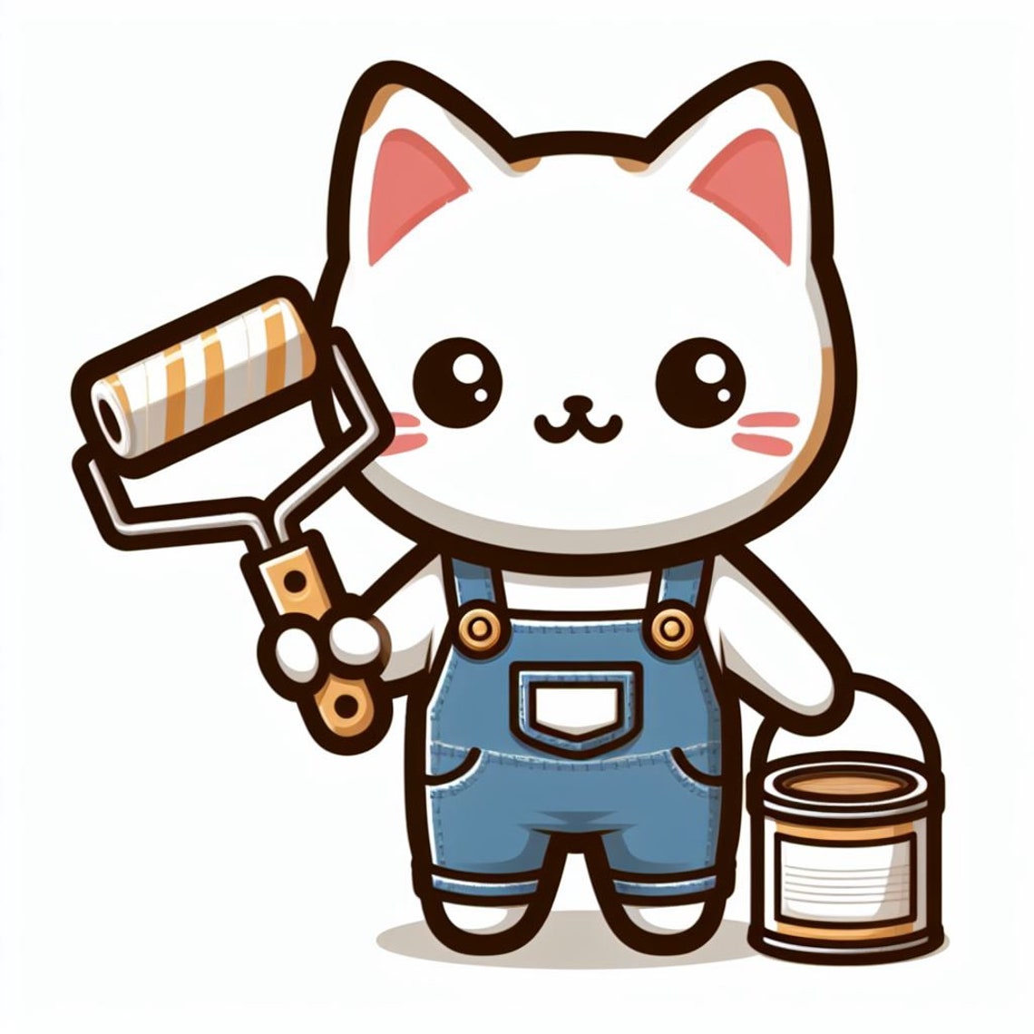 Cat Profession, Cat Job Clipart, Cat Job Bundle, Cat Occupation Clipart ...