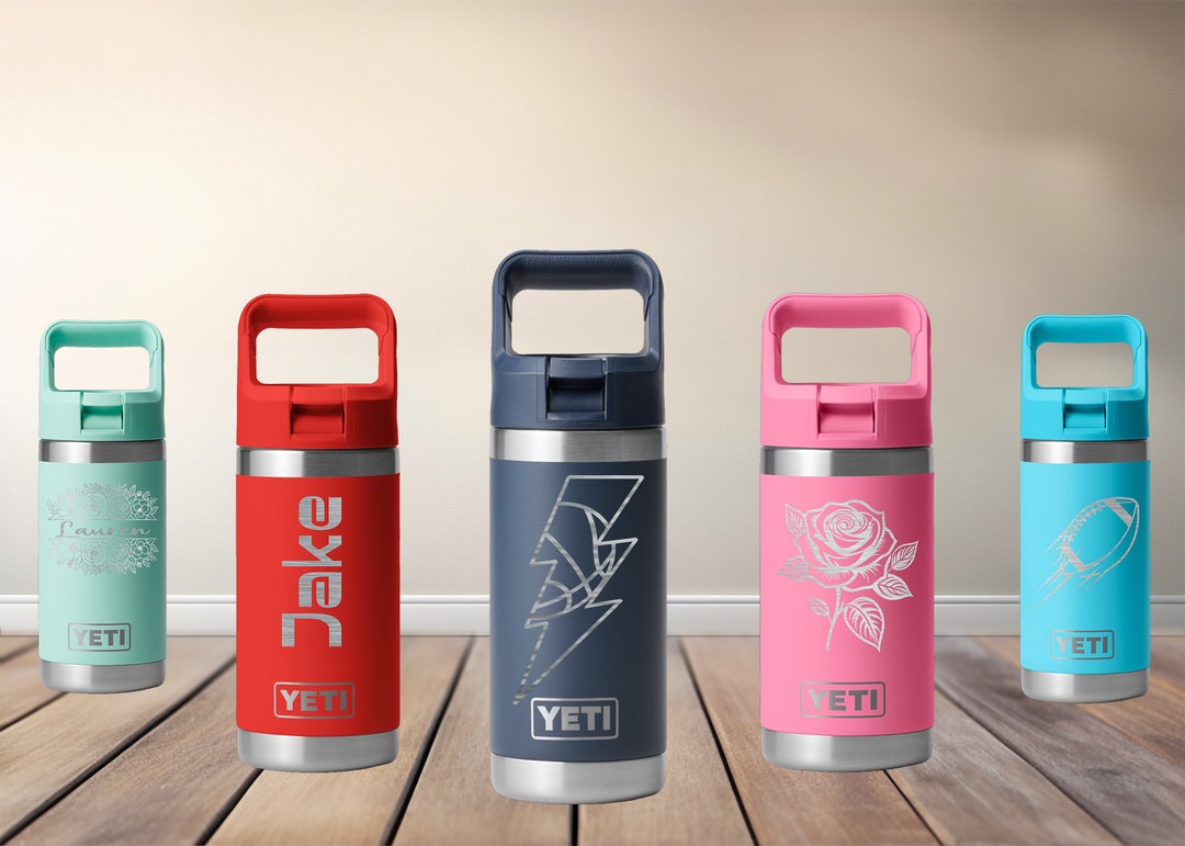 12 Oz Jr Kids Yeti Water Bottle Tumbler Engraved/personalized - Etsy