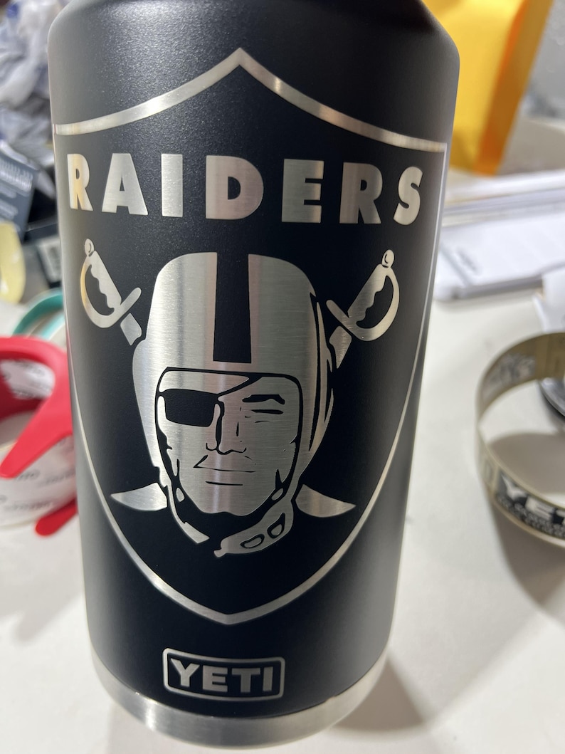 Custom Engraved YETI Football Tumbler, Personalized Fan Gift - Etsy