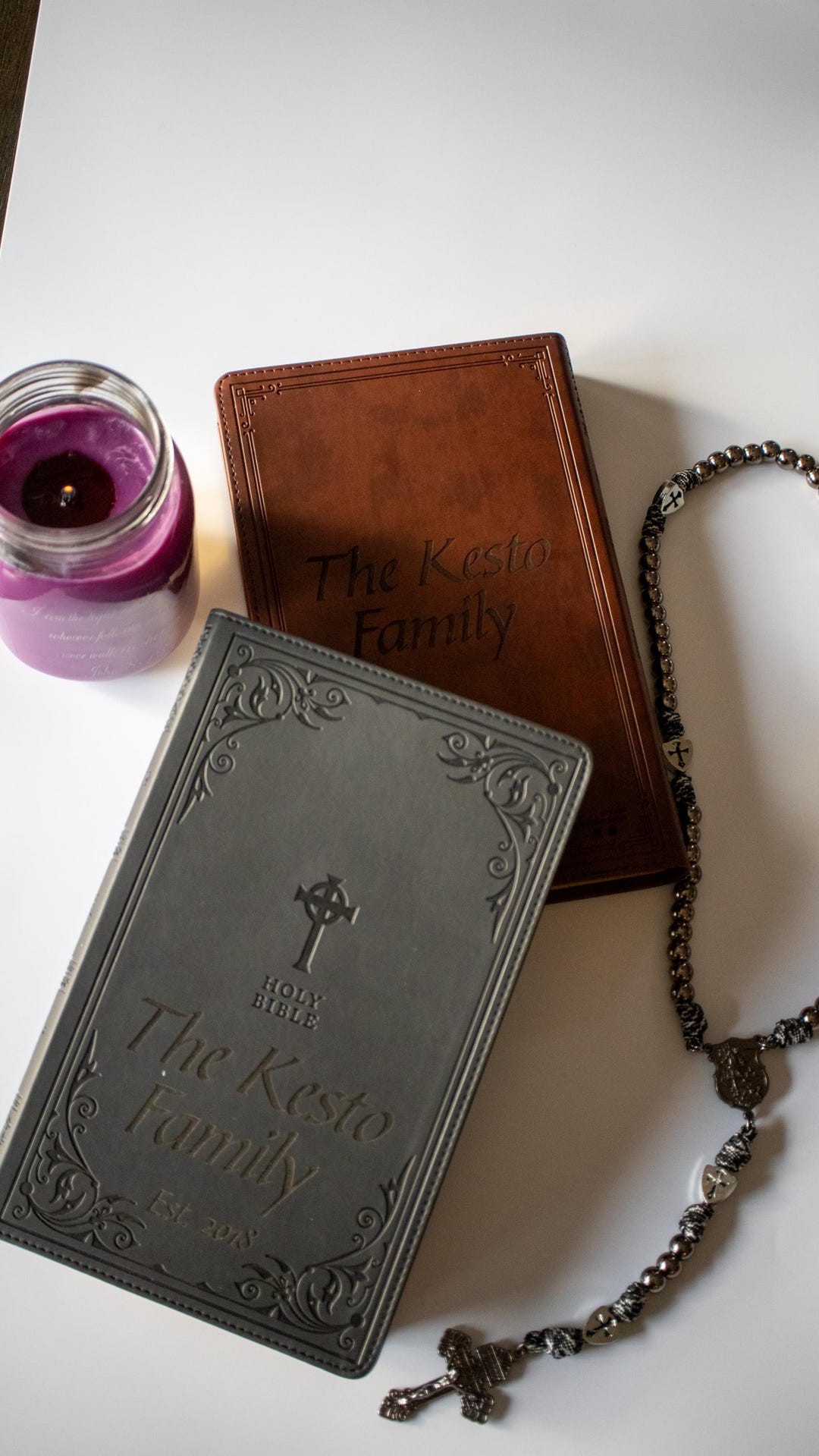 Custom Engraved Catholic Bible: Personalized NRSVCE Leathersoft Cover ...