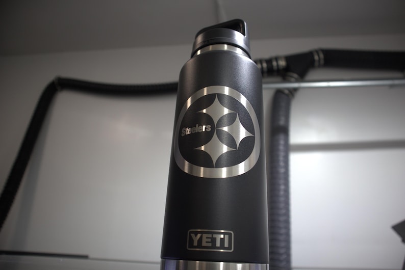 Custom Engraved YETI Football Tumbler, Personalized Fan Gift - Etsy