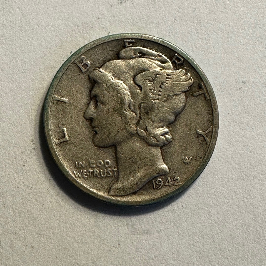 1942 Mercury Dime - Etsy