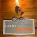 Hello Pumpkin Wooden Sign - Etsy