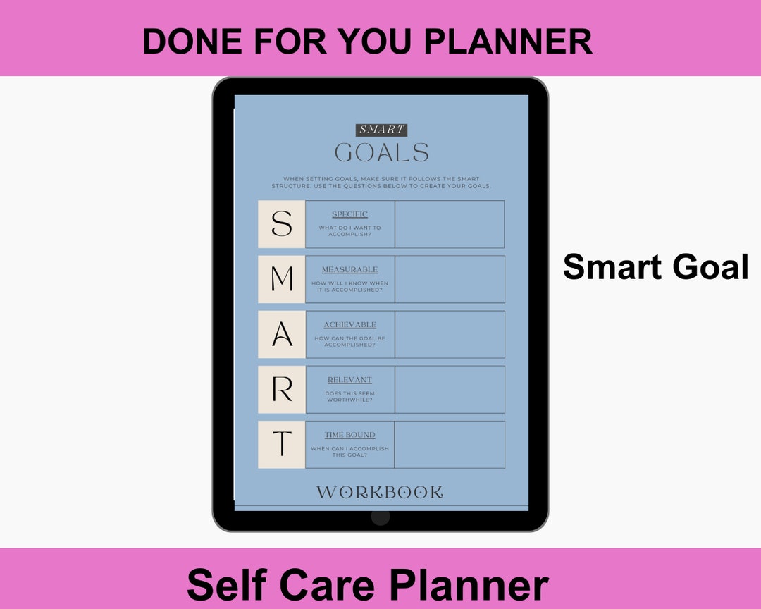 Self-care workbook Worksheets , Personal Care Diary, Self Care Agenda ...
