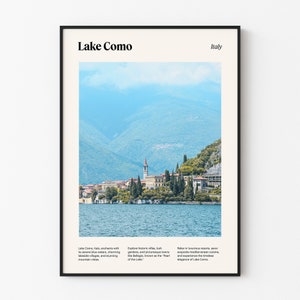 Authentic Lake Como Photography Stunning Lake Como Wall Art & Print ...