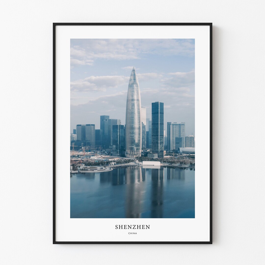 Shenzhen Poster China Art Travel Poster China Print Shenzhen Photo Wall ...