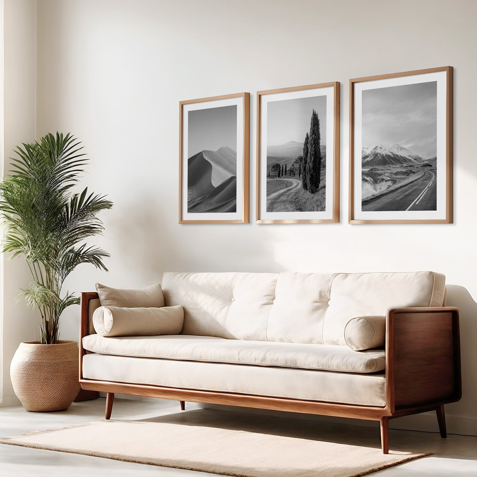Create Your Own Custom Gallery Wall Set Choose Any 3 Black & White ...