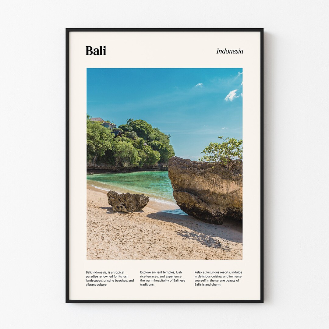 Authentic Bali Photography Gorgeous Bali Wall Art Elegant Bali Poster ...