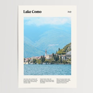 Authentic Lake Como Photography Stunning Lake Como Wall Art & Print ...