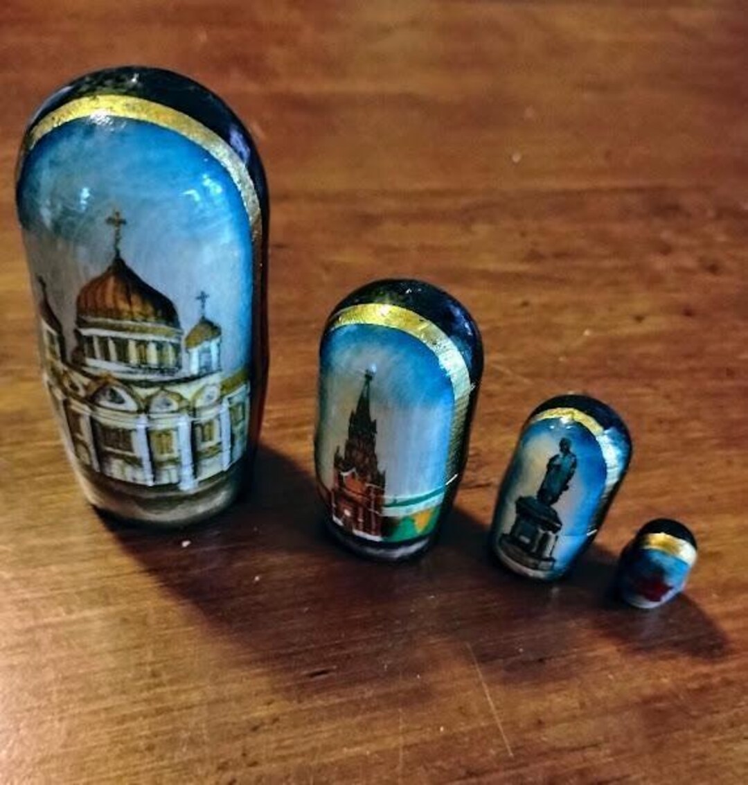 Soviet Era Nesting "dolls" - Etsy
