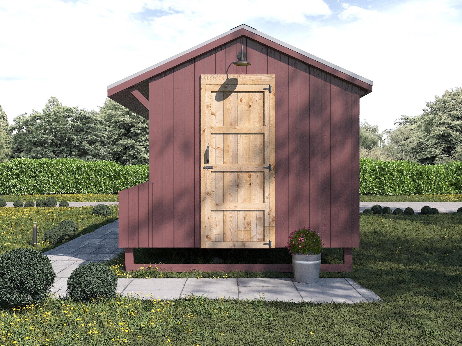 Chicken Coop & Run Plans | 8x8 Coop With 8x16 Run | DIY Build ...