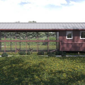 Chicken Coop & Run Plans | 8x8 Coop With 8x16 Run | DIY Build ...