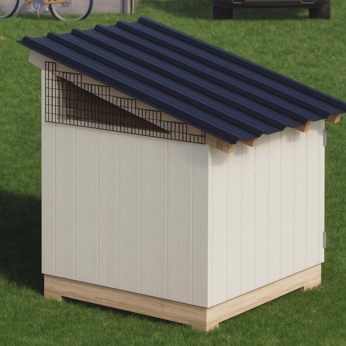 Minimal Chicken Coop 4x4 | DIY Compact Hen House | Backyard Poultry PDF ...