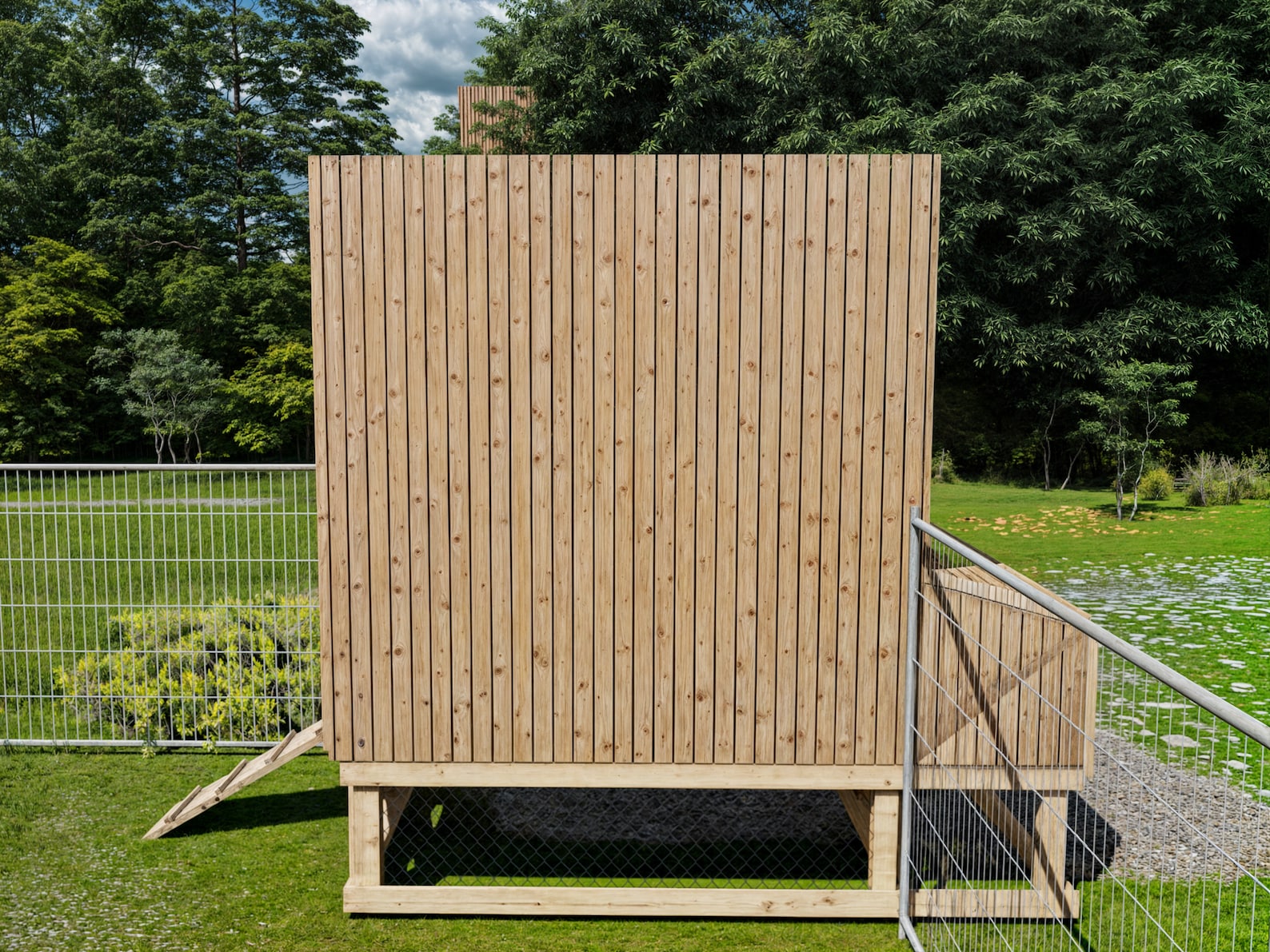 20 Chickens Coop 8x8, Diy Chicken Coop Plans, Chicken Pen Plans ...