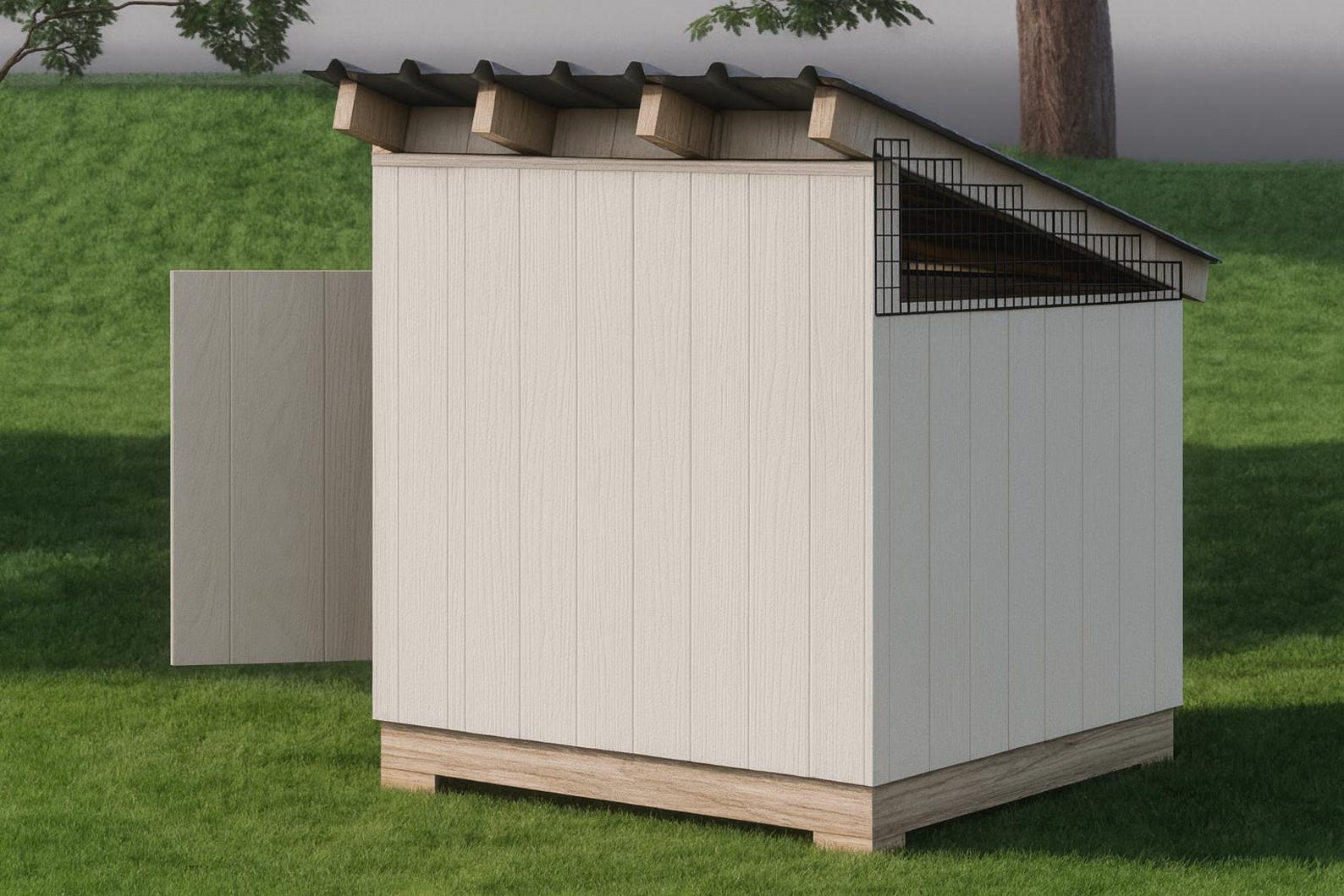 Minimal Chicken Coop 4x4 | DIY Compact Hen House | Backyard Poultry PDF ...