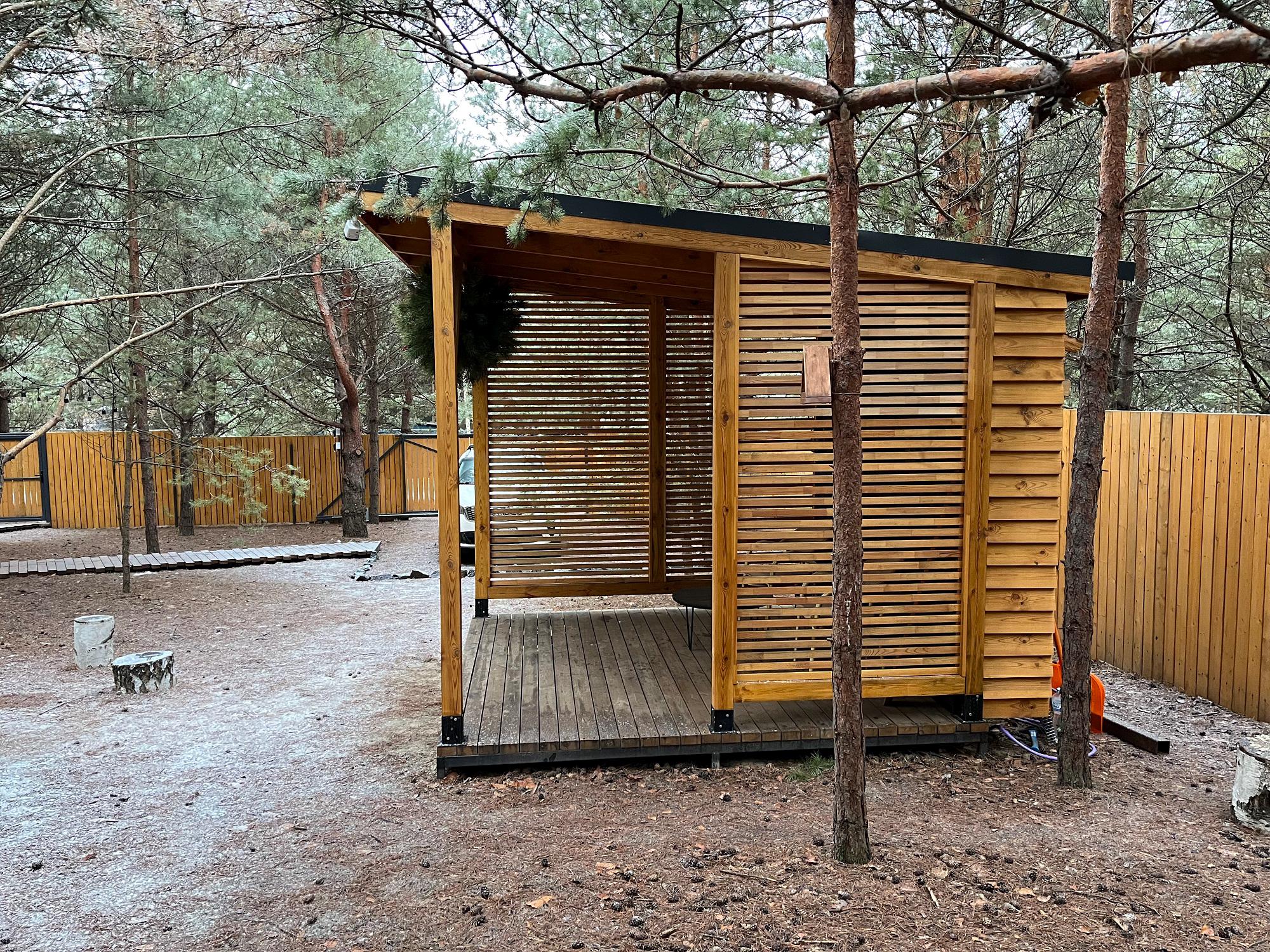 Firewood Shed Plans – DIY Wood Storage Rack With Roof, Outdoor Log ...