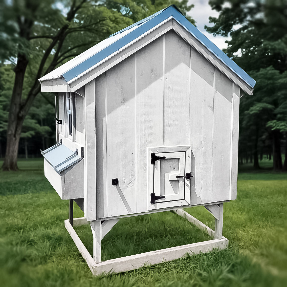 Minimal Chicken Coop Plans 4x4, Diy , PDF, Chicken Coop Blueprint ...