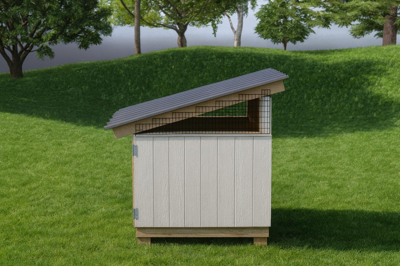 Minimal Chicken Coop 4x4 | DIY Compact Hen House | Backyard Poultry PDF ...