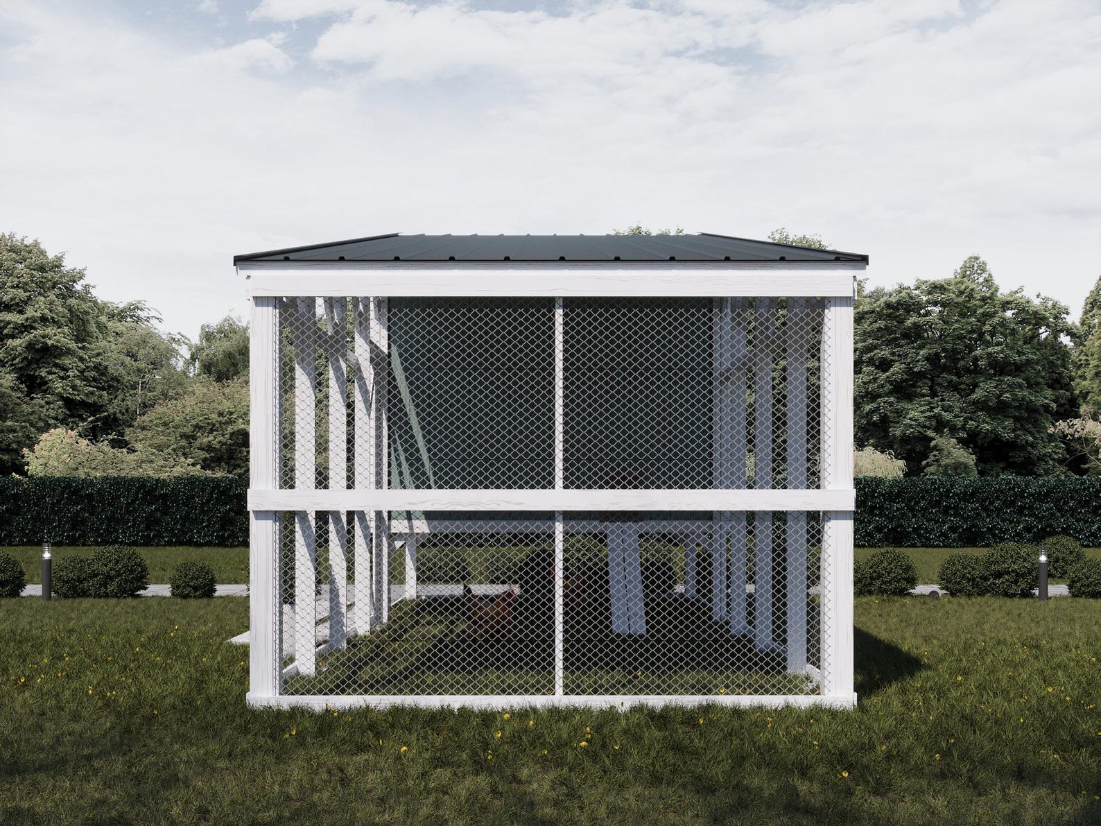 Chicken Coop & Run Enclosure Plans 6x8 | Diy Chicken Coop Plans Chicken ...