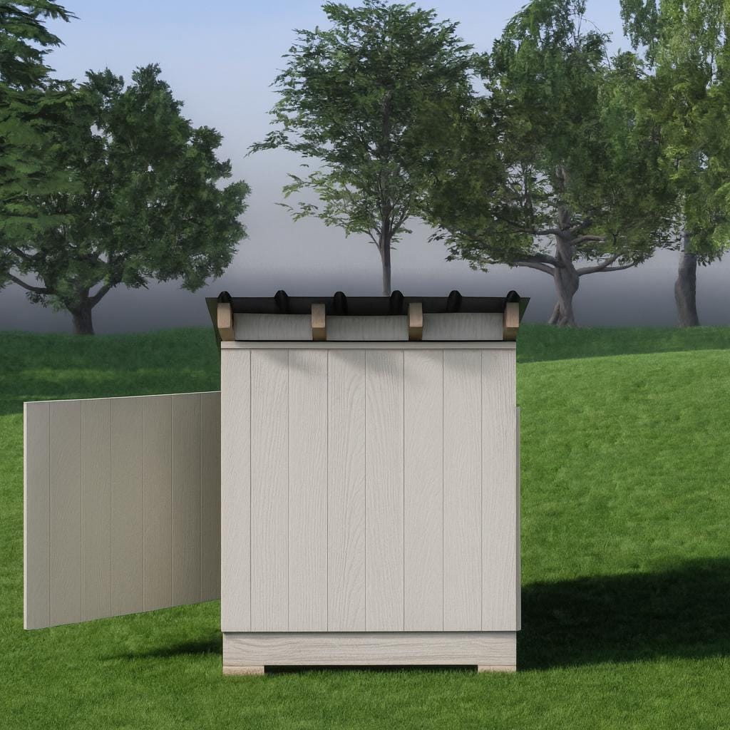Minimal Chicken Coop 4x4 | DIY Compact Hen House | Backyard Poultry PDF ...