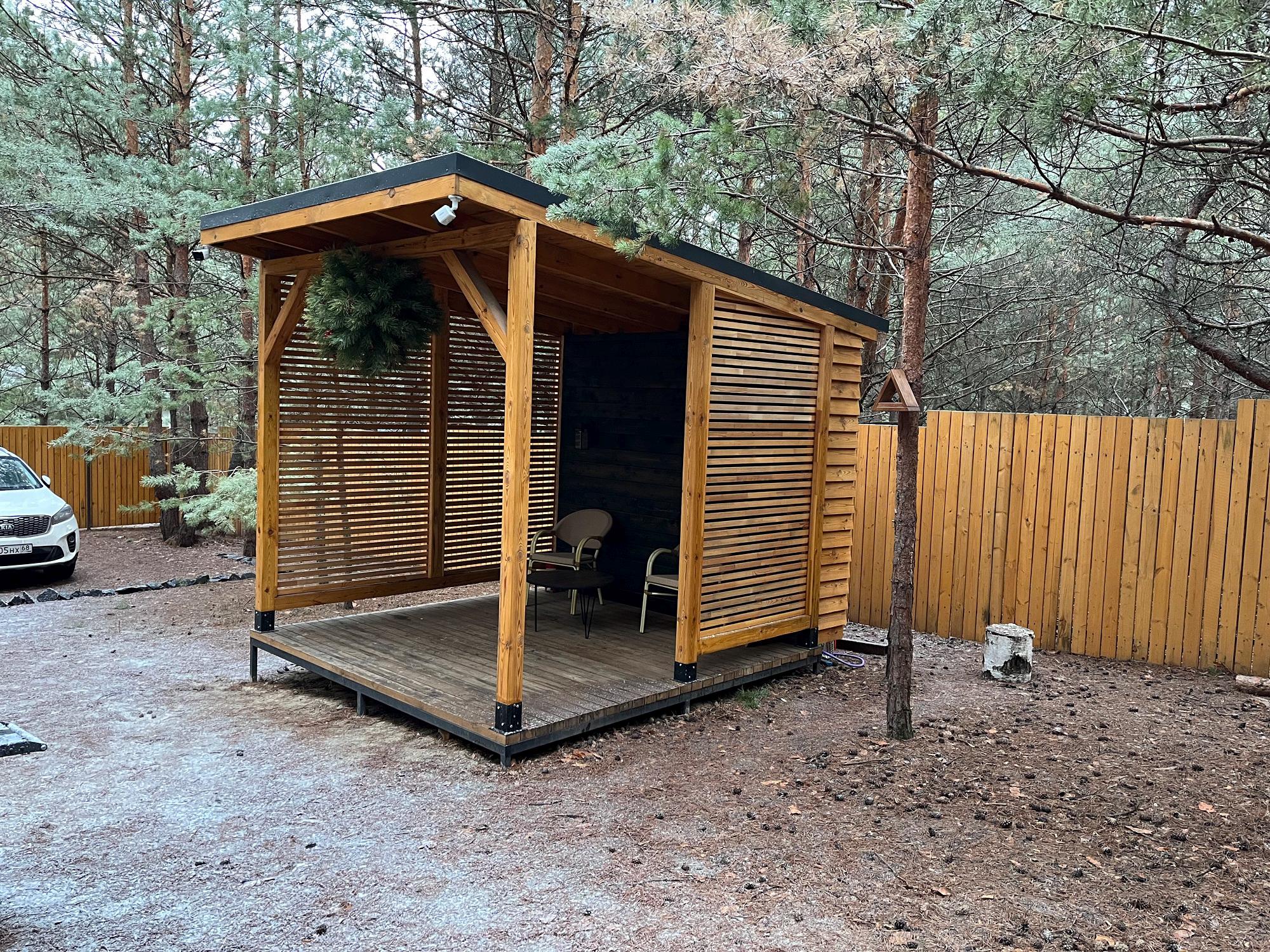 Firewood Shed Plans – DIY Wood Storage Rack With Roof, Outdoor Log ...
