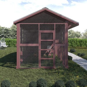 Chicken Coop & Run Plans | 8x8 Coop With 8x16 Run | DIY Build ...