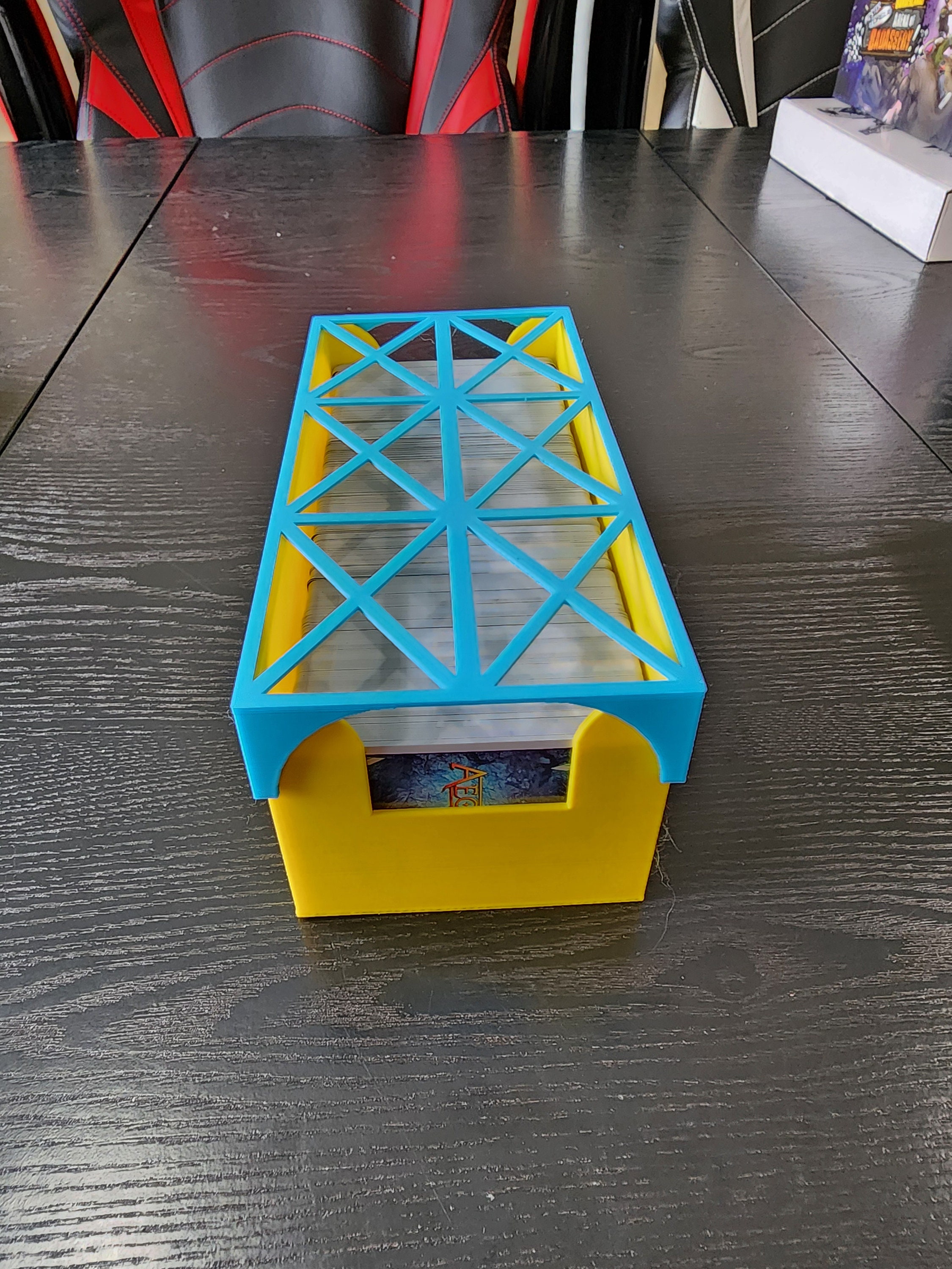 Card Holder With Lid - Etsy