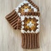 Handmade Fingerless Crochet Gloves - Etsy