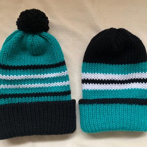 Custom Team Spirit Beanies W/matching Pom Pom - Etsy