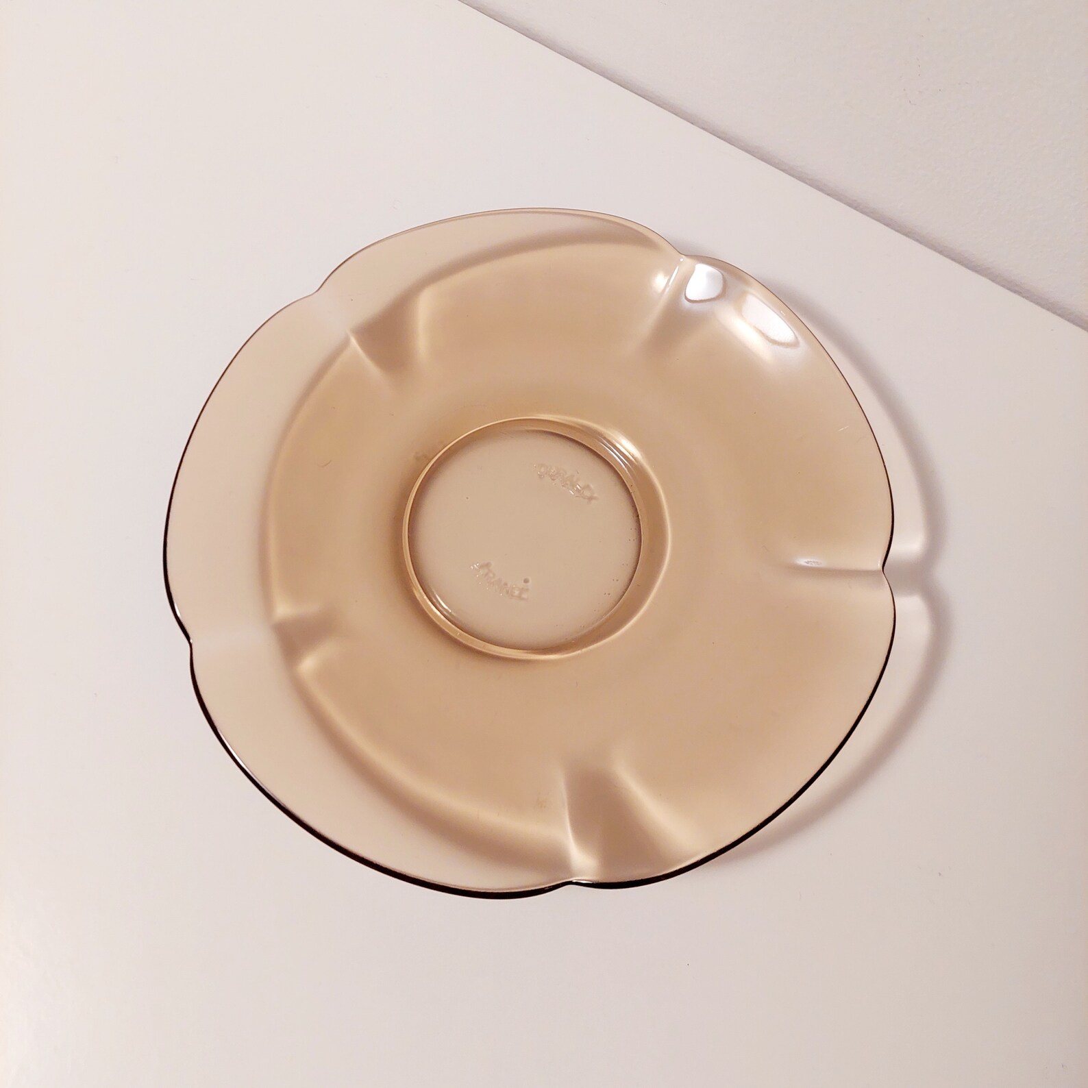 Duralex France Tea Coffee Service Set 80s Glass Vintage Brown Antique ...