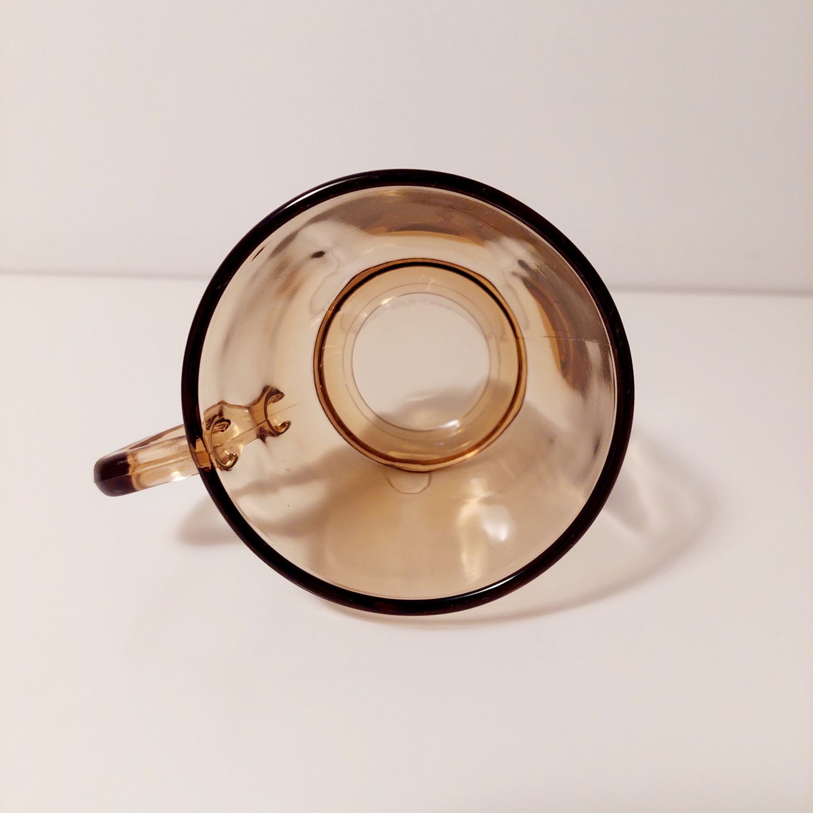 Duralex France Tea Coffee Service Set 80s Glass Vintage Brown Antique ...