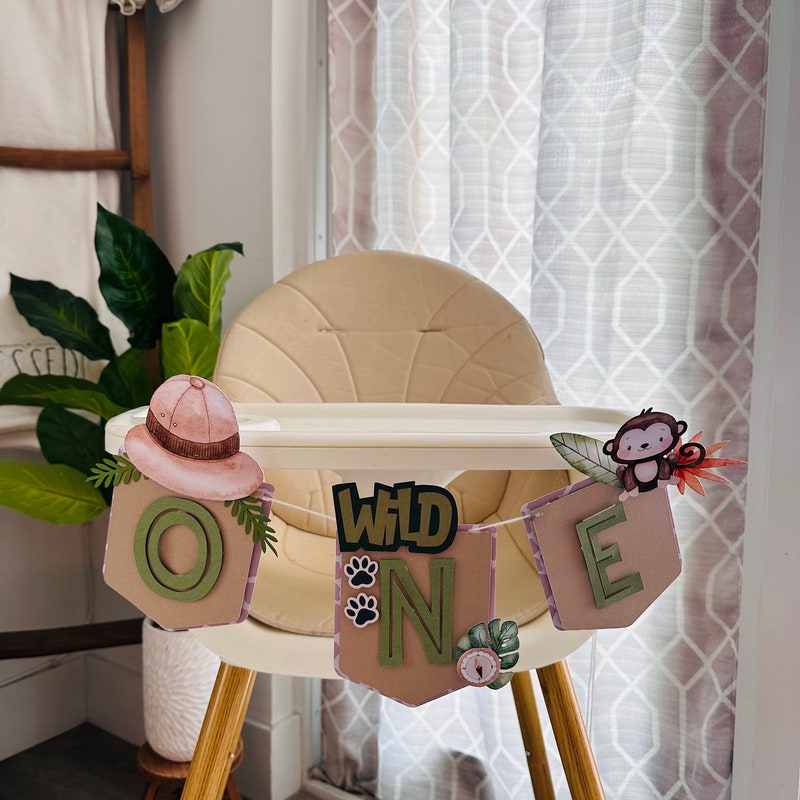 Wild One Banner - Etsy