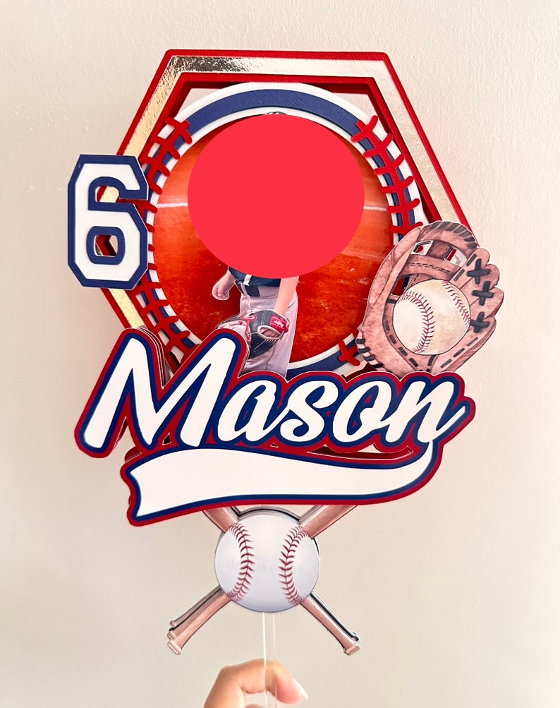 Baseball Cake Topper, Baseball Cake, Sports Caketopper, Baseball Favors ...