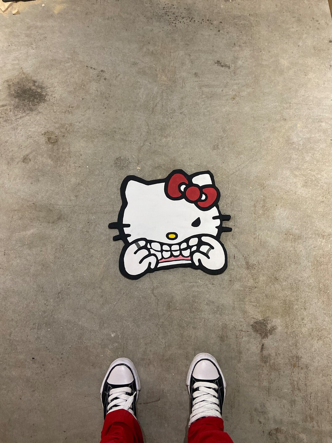 Hello Kitty Custom Wall Art Wall Design Art Custom Wall Art Custom ...