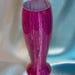 13" Tall Glossy Magenta Glass Vase – Modern Home Decor Accent - Etsy