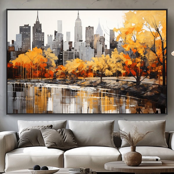 Hand Painted Trees - Etsy