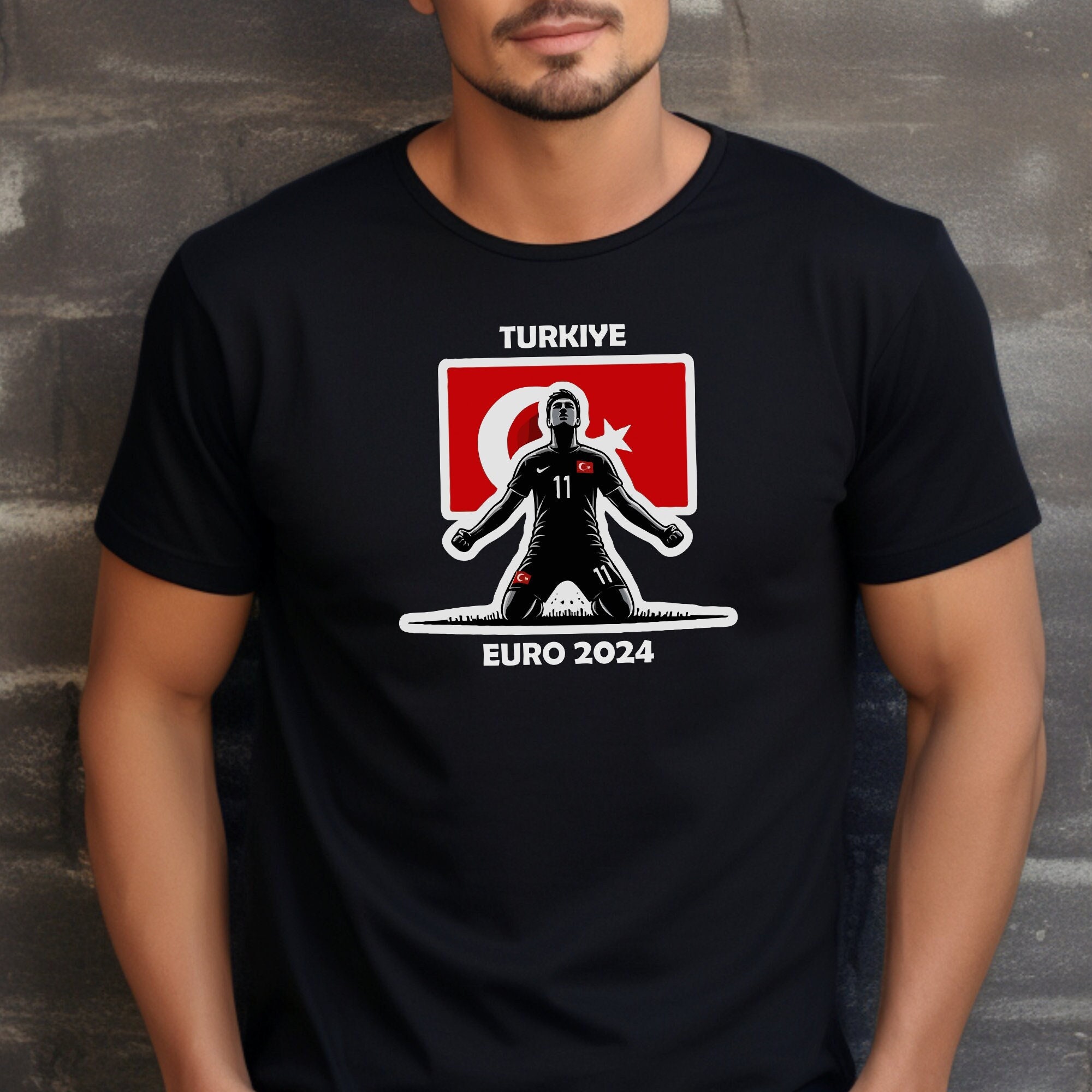 EURO 2024 TURKIYE PNG T-shirt Turkiye Soccer Wall Art Football ...