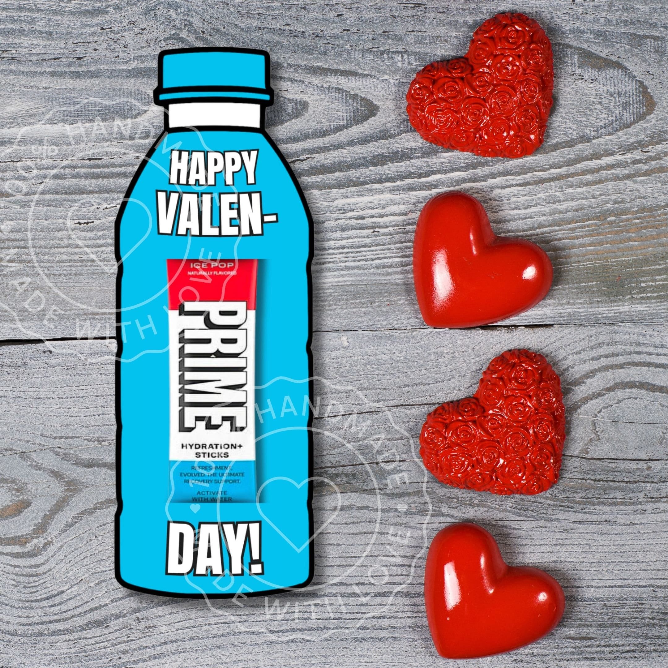 Valentine PDF | PRIME Hydration Drink Stick Holder | Instant Download ...
