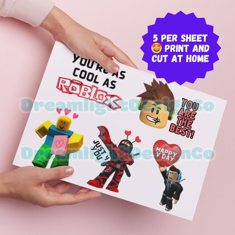 Valentine PDF | Roblox | Instant Download - Etsy